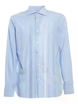 BORRIELLO NAPOLI Striped Cotton Shirt