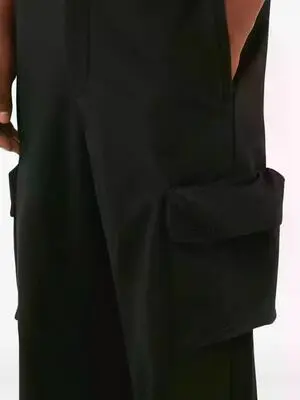 ARTE ANTWERP Patch-pocket Cargo Trousers - Black