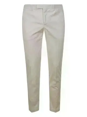 PT TORINO Cotton-blend Straight-leg Pants