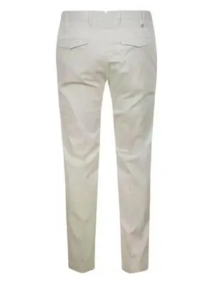 PT TORINO Cotton-blend Straight-leg Pants