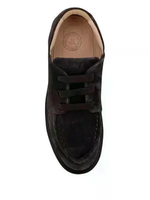 REFERENC Lace-up Suede Derby Shoes