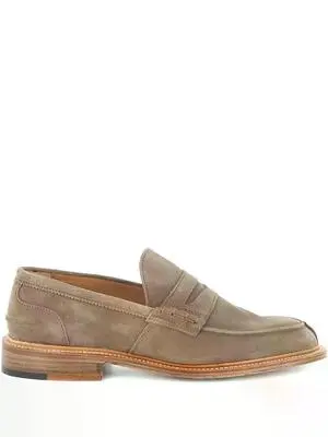 TRICKER'S Suede Loafers - Brown