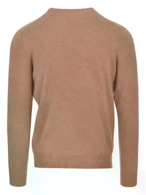 Fedeli Crew-neck Cashmere Sweater - Brown
