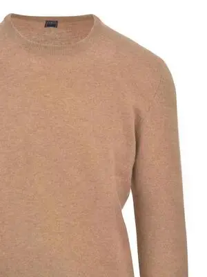 Fedeli Crew-neck Cashmere Sweater - Brown
