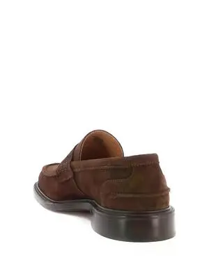 TRICKER'S Suede Loafers - Brown