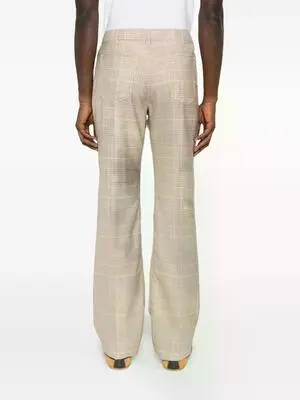 Alexander McQueen Checked Trousers