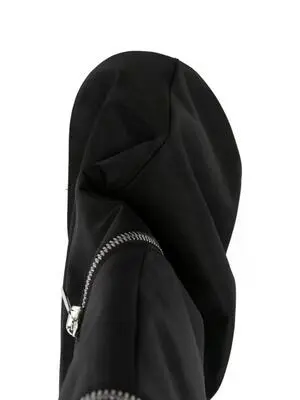 Rick Owens Boots With Zip Detail