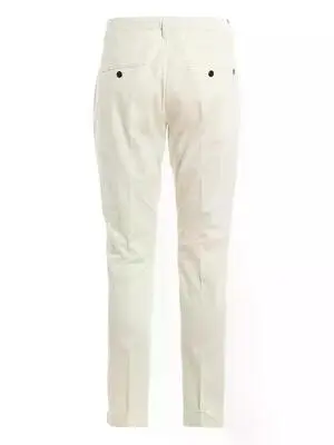 DONDUP Pleated Cotton Trousers