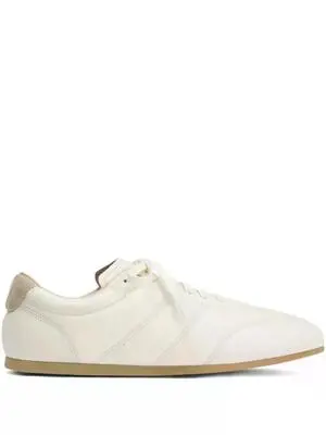 LEMAIRE Panelled Leather Sneakers - White