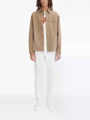 A.p.c. Logo-embroidered Shirt Jacket