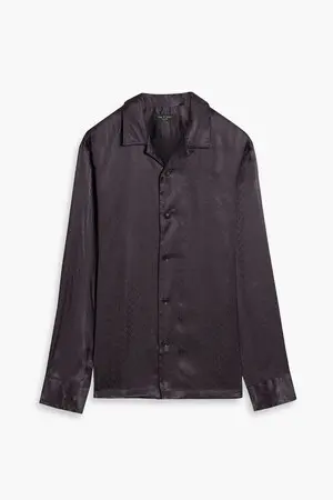 Rag & Bone Avery Jacquard Shirt - Charcoal