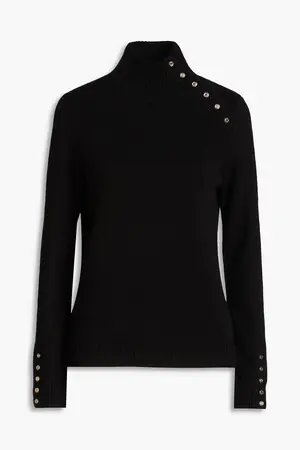 Maje Cashmere Turtleneck Sweater