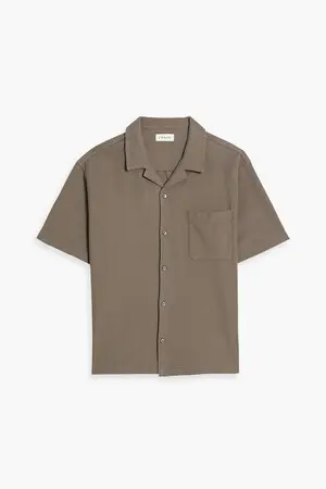 FRAME Cottonpiqué Shirt - Taupe