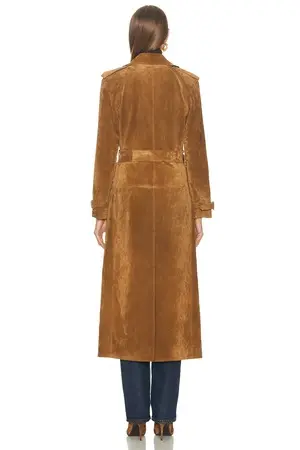 Saint Laurent Long Trench