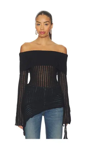 Superdown Tawny Sweater - Black
