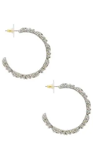 Baublebar Skull Hoop Earrings