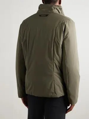 Sease Padded Recycled-shell Jacket - Green