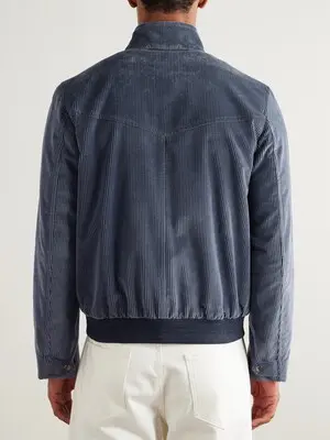 Paul Smith Cotton-corduroy Bomber Jacket