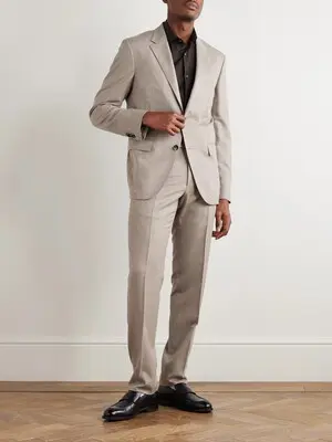 Zegna Wool-gabardine Suit