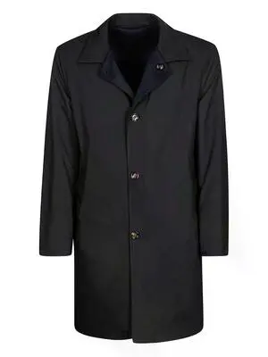 KIRED Button-fastening Cashmere Coat