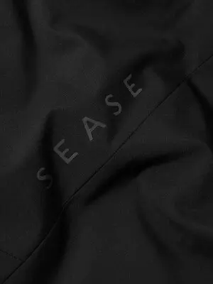 Sease Padded Virgin Wool And Silk-blend Flannel Jacket - Black