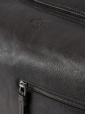 Berluti Un Jour Textured-leather Messenger Bag