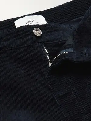 Mr P. Samuel Straight-leg Cotton-corduroy Trousers