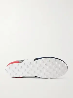 Marni Logo-embroidered Leather Sneakers