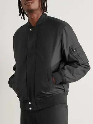 Mr P. Padded Woven Bomber Jacket