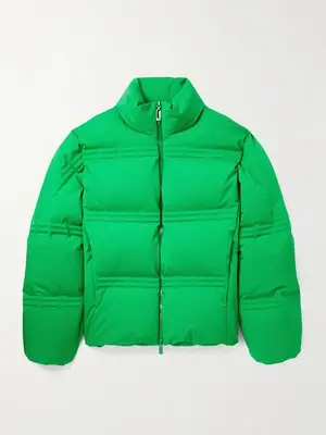 Moncler A$ap Rocky Logo-appliquéd Quilted Twill Down Jacket - Green
