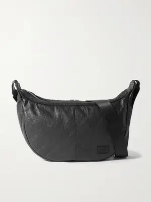 PORTER-YOSHIDA & CO Freestyle Dyneema Textured-leather Messenger Bag - Black