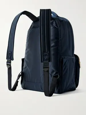 PORTER-YOSHIDA & CO Tanker Daypack Nylon-twill Backpack - Blue