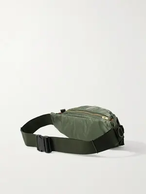 PORTER-YOSHIDA & CO Tanker Nylon Belt Bag - Green
