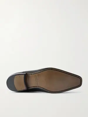 Manolo Blahnik Bruton 166 Leather Chelsea Boots