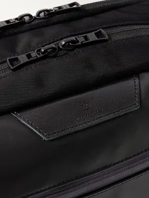 MASTER-PIECE CO Progress Leather-trimmed Messenger Bag