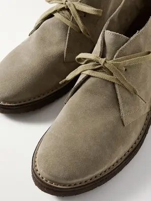DRAKE'S Clifford Suede Desert Boots - Neutrals