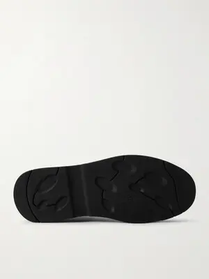 Berluti Chappée Leather Slip-on Desert Boots