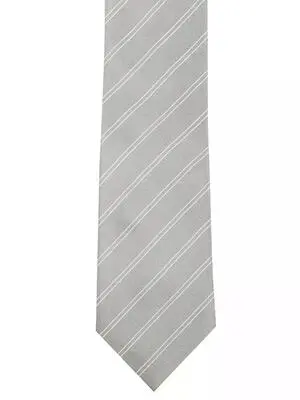 ERRICO FORMICOLA Diagonal Stripe Silk Neck Tie