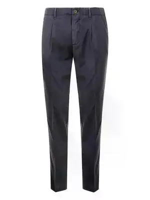 MYTHS Pleated Wool Pants - Blue