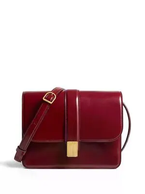Khaite Leather Crossbody Bag - Red