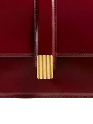 Khaite Leather Crossbody Bag - Red