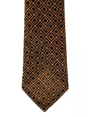 PETRONIUS 1926 Geometric-pattern Wool Neck Tie