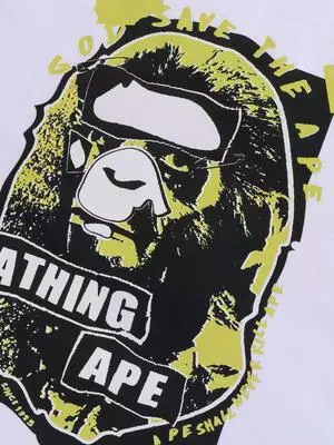 A BATHING APE Graffiti Ape Head T-shirt