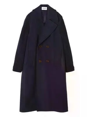 Lanvin Double Breasted Coats For Men