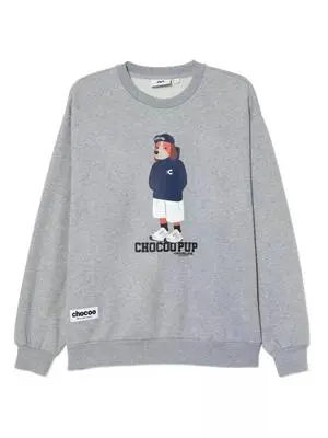 CHOCOOLATE Graphiced Sweatshirt - Grey