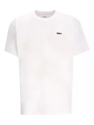 Obey Cotton T-shirt - White