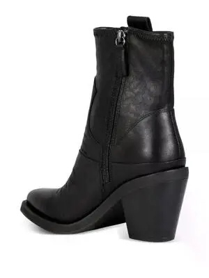 Ash Leather Cowboy Boots