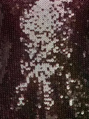 ROTATE BY BIRGER CHRISTENSEN Sequin-embellishment V-neck Top