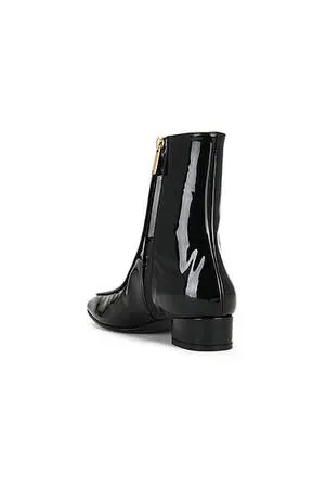 HERBERT LEVINE Patent Leather Ankle Boots