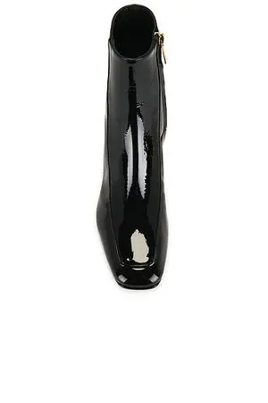 HERBERT LEVINE Patent Leather Ankle Boots
